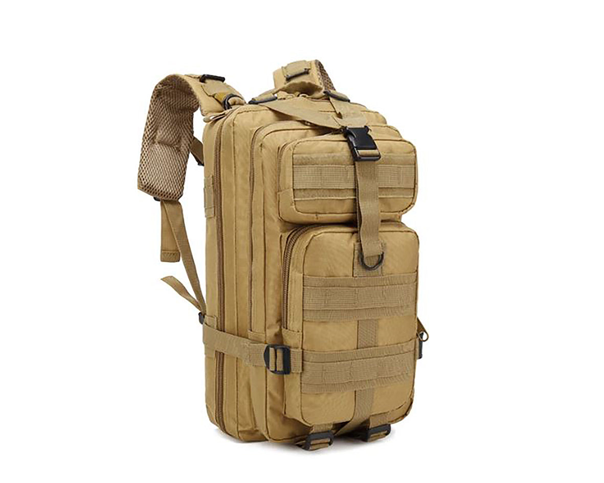 Khaki 25L Military Design Back Pack Bag – BuyAbility