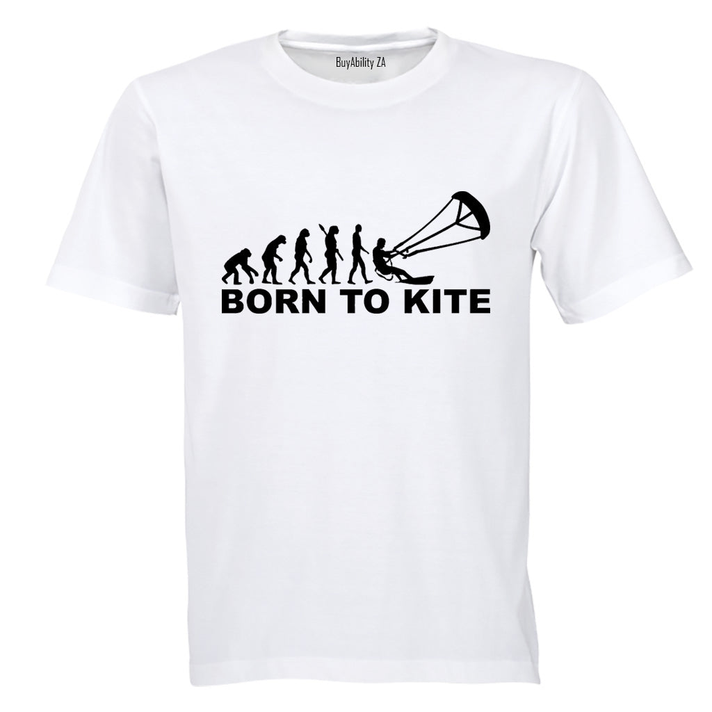 Born to Kite - Adults - T-Shirt – BuyAbility