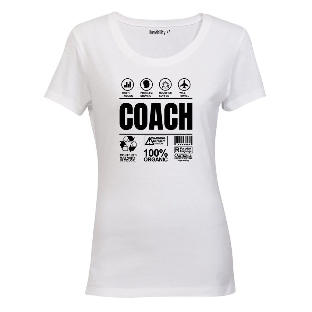 Coach Label - Ladies - T-Shirt – BuyAbility