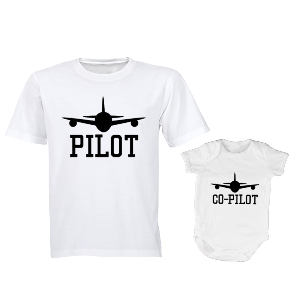 Pilot and Co-Pilot - Daddy | Baby Grow – BuyAbility