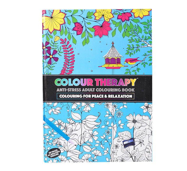 Adult Therapy Colouring Book - Hard Cover – BuyAbility