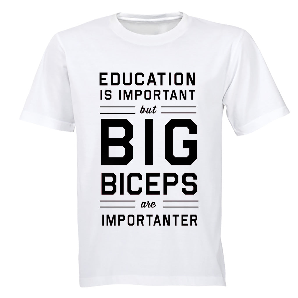 Big Biceps - Adults - T-Shirt – BuyAbility