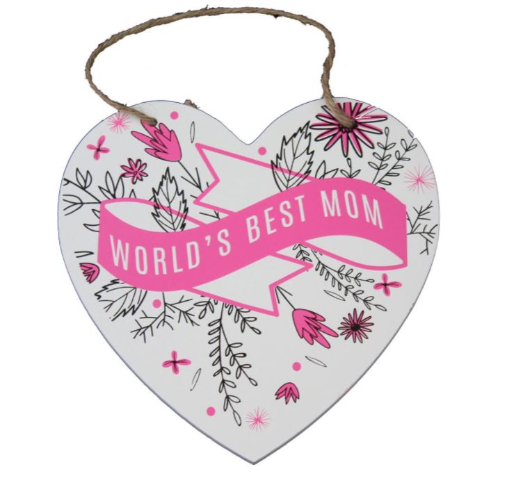 World's Best Mom - Heart Sign – BuyAbility