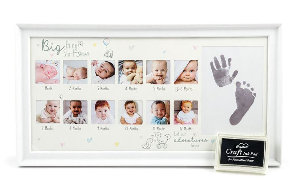 Monthly Milestone Baby Frame with Hand & Foot – BuyAbility