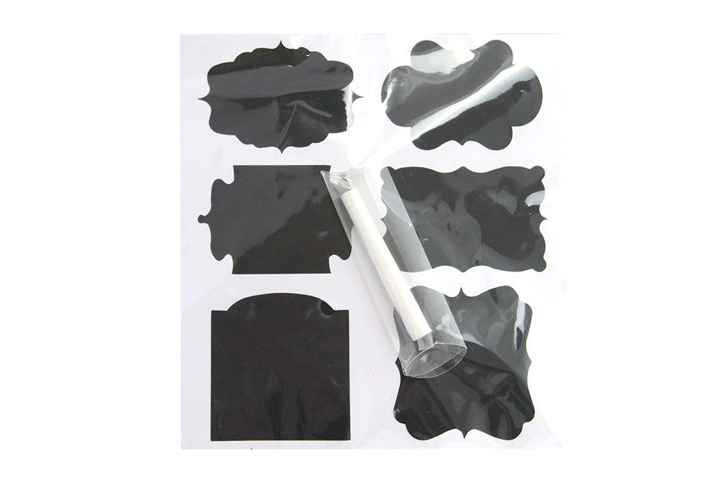 Mini Chalk Labels – Assorted Shapes – BuyAbility