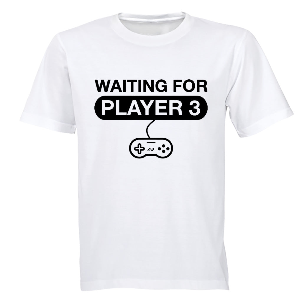 Waiting For Player 3 - Adults - T-Shirt – BuyAbility