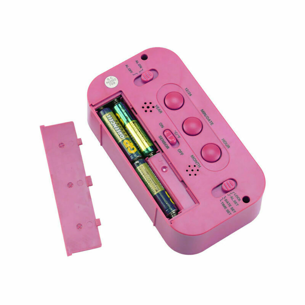 Digital Alarm Clock - Pink – BuyAbility